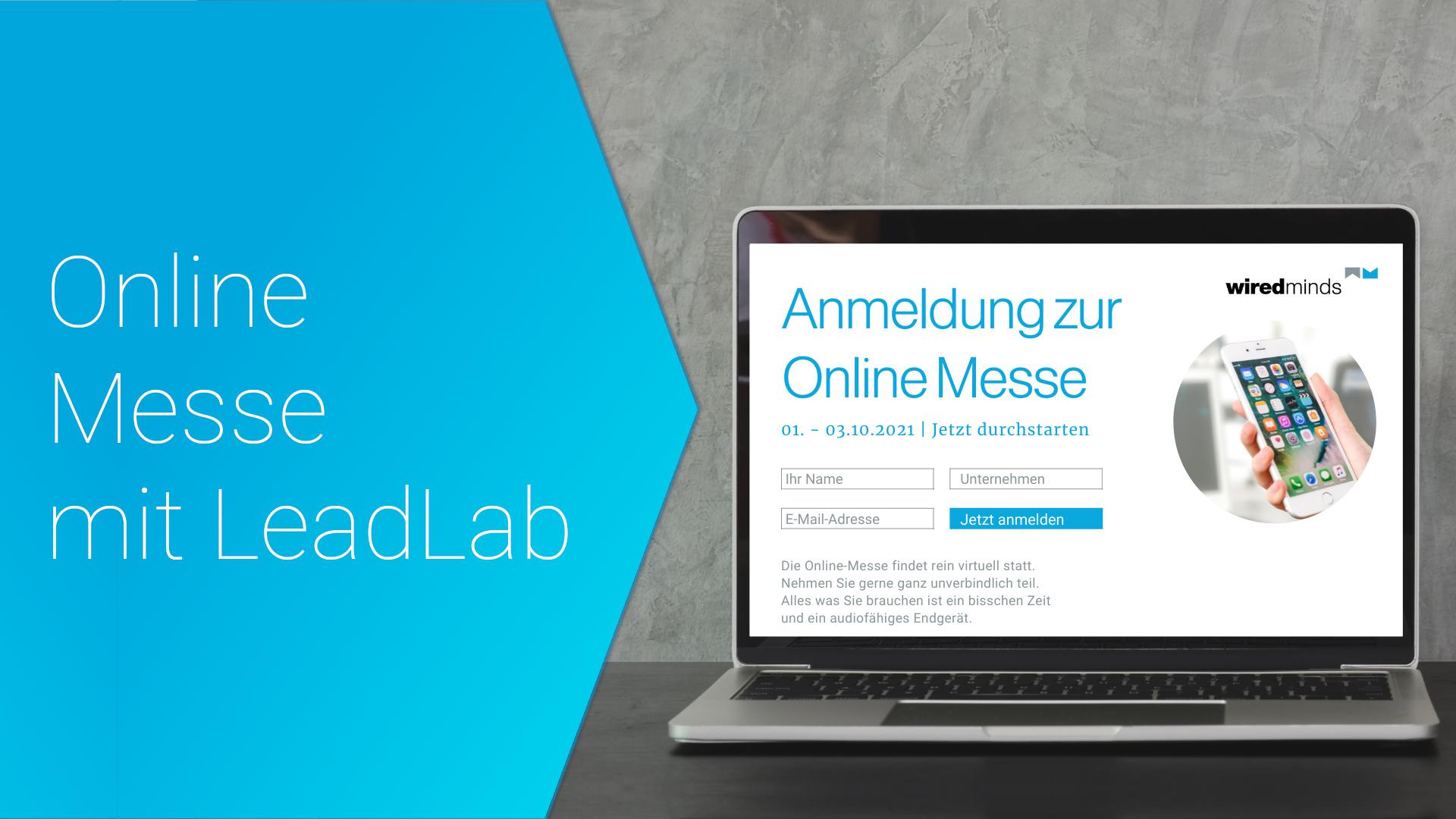 Online-Messe als Pilotprojekt erfolgreich – WiredMinds