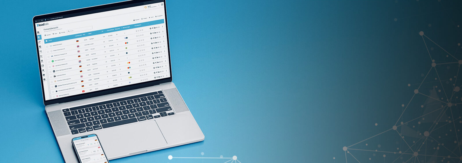 LeadLab Funktionen | WiredMinds